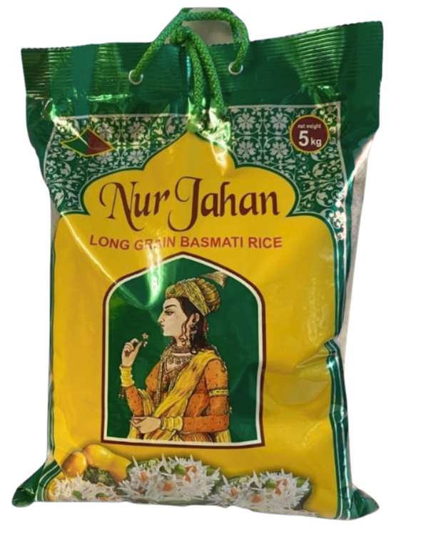Nur Jahan Basmati Rice 5 Kg – Food From Home SA